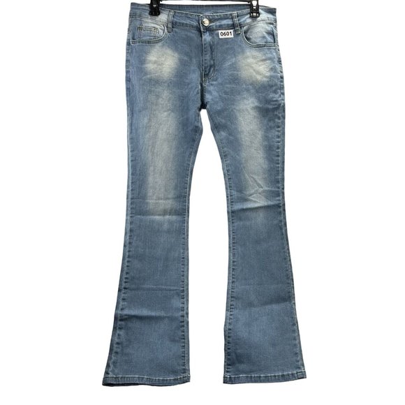 Unbranded | Jeans | Women Jeans Bell Bottoms Flare Leg Color Light Blue ...